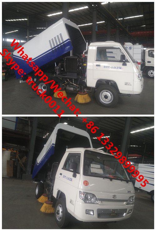 Factory best price FOTON mini small road sweeper truck, customized ...
