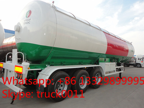 57cbm 3 axle LPG tanker semi-trailer for propane for sale, BPW 57 ...