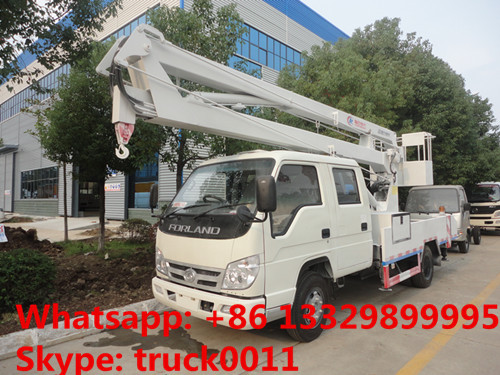 Forland RHD 11m high altitude operation truck, aerial working platform ...