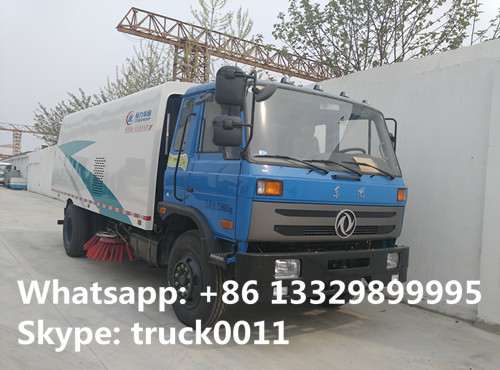dongfeng 145 road sweewer truck for sale(2.5cbm water tank+6cbm wastes ...