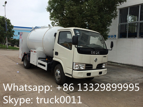 dongfeng mini LPG Refilling Tanker Truck with 5500L LPG Refilling ...