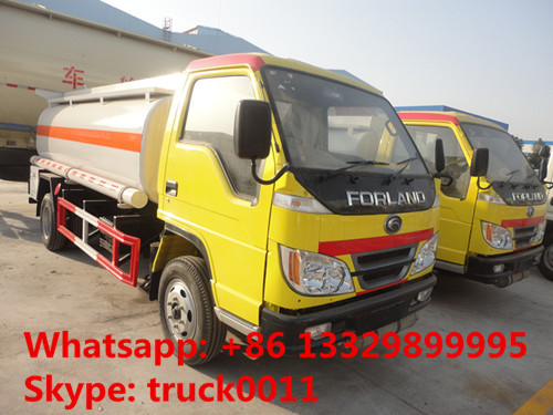 forland 4*2 RHD 5000 liters fuel tanker truck for sale, Factory sale ...