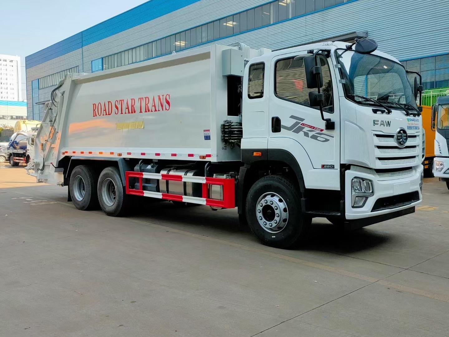 good price 20cubic meters YIQI FAW compacted garbage truck for sale ...